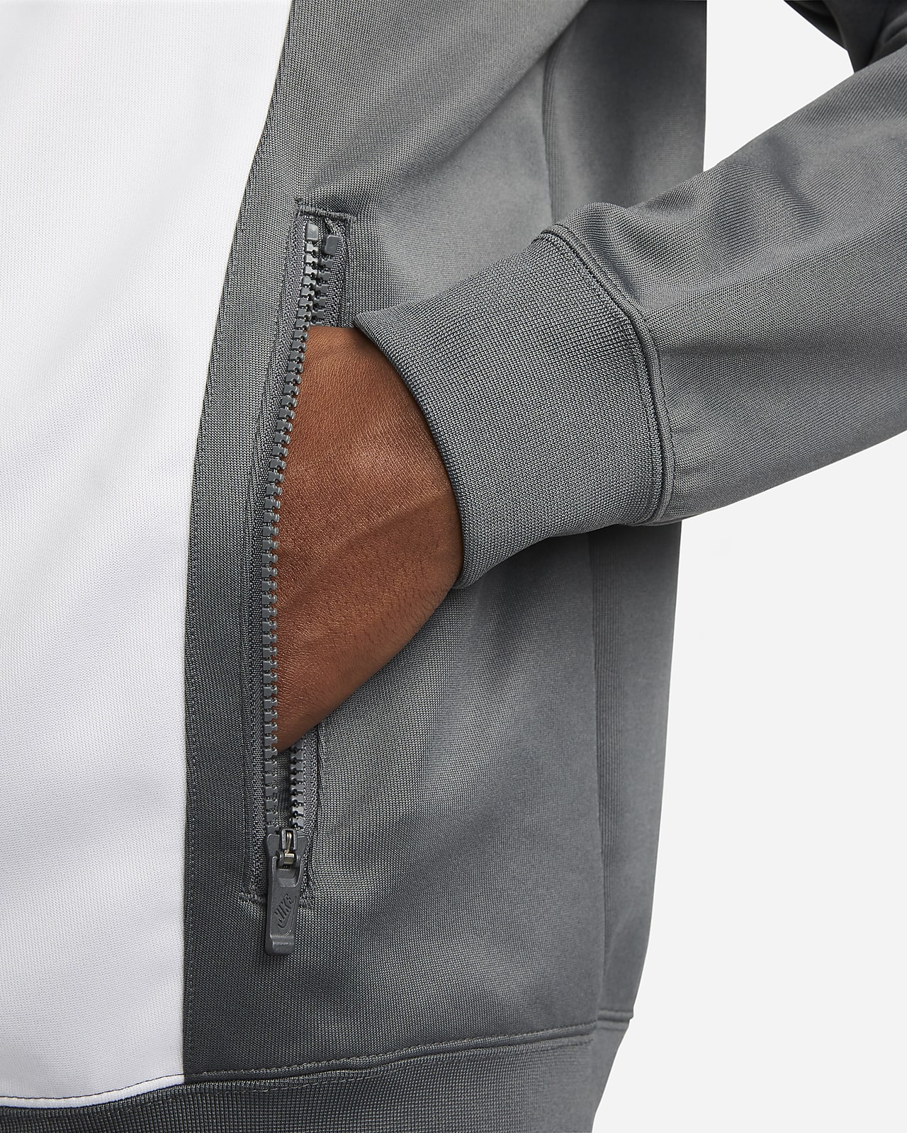 Sweat à capuche et zip Nike Sportswear Hybrid pour Homme. Nike BE