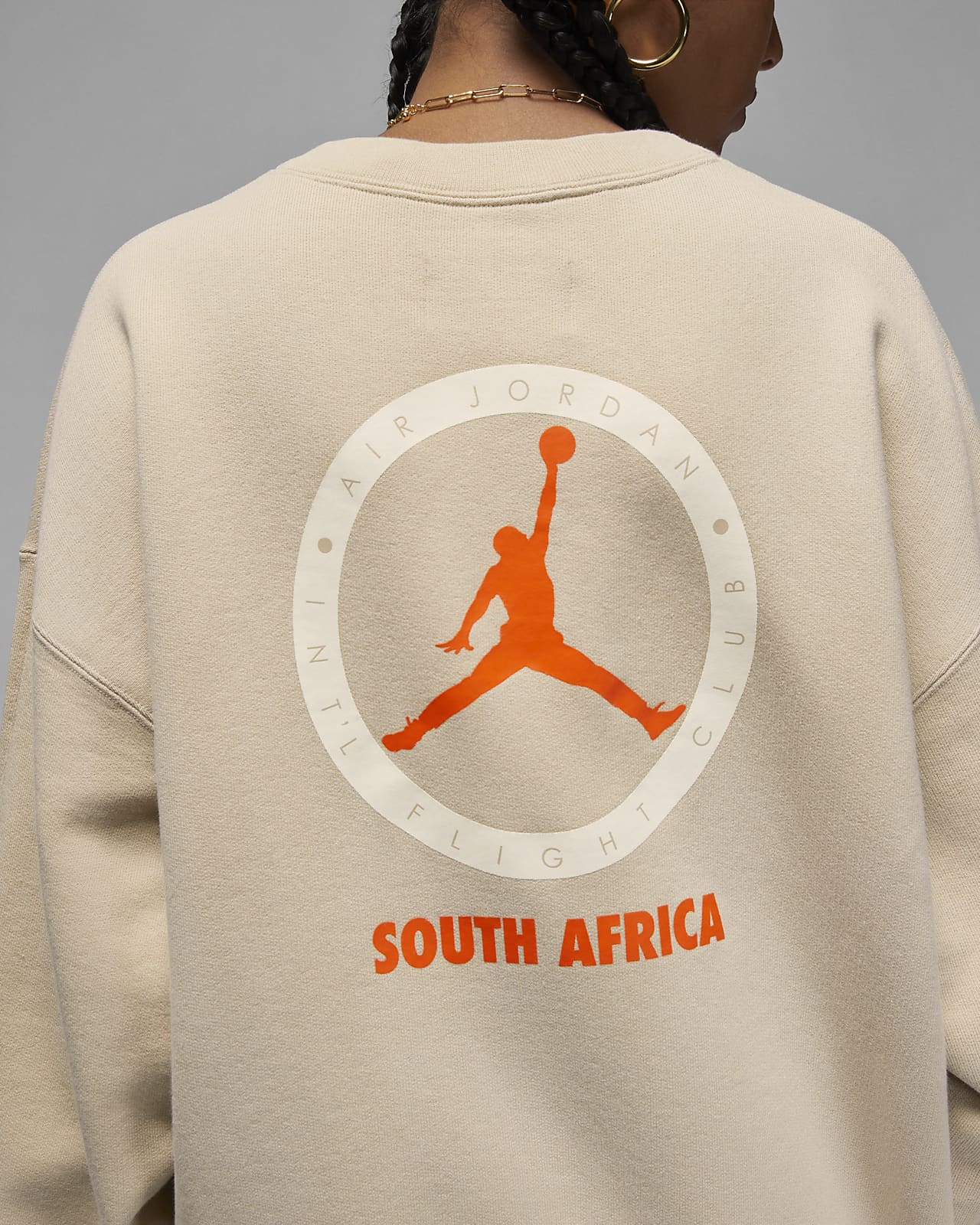 Jordan x Shelflife Women's Crew-Neck Sweatshirt. Nike SE
