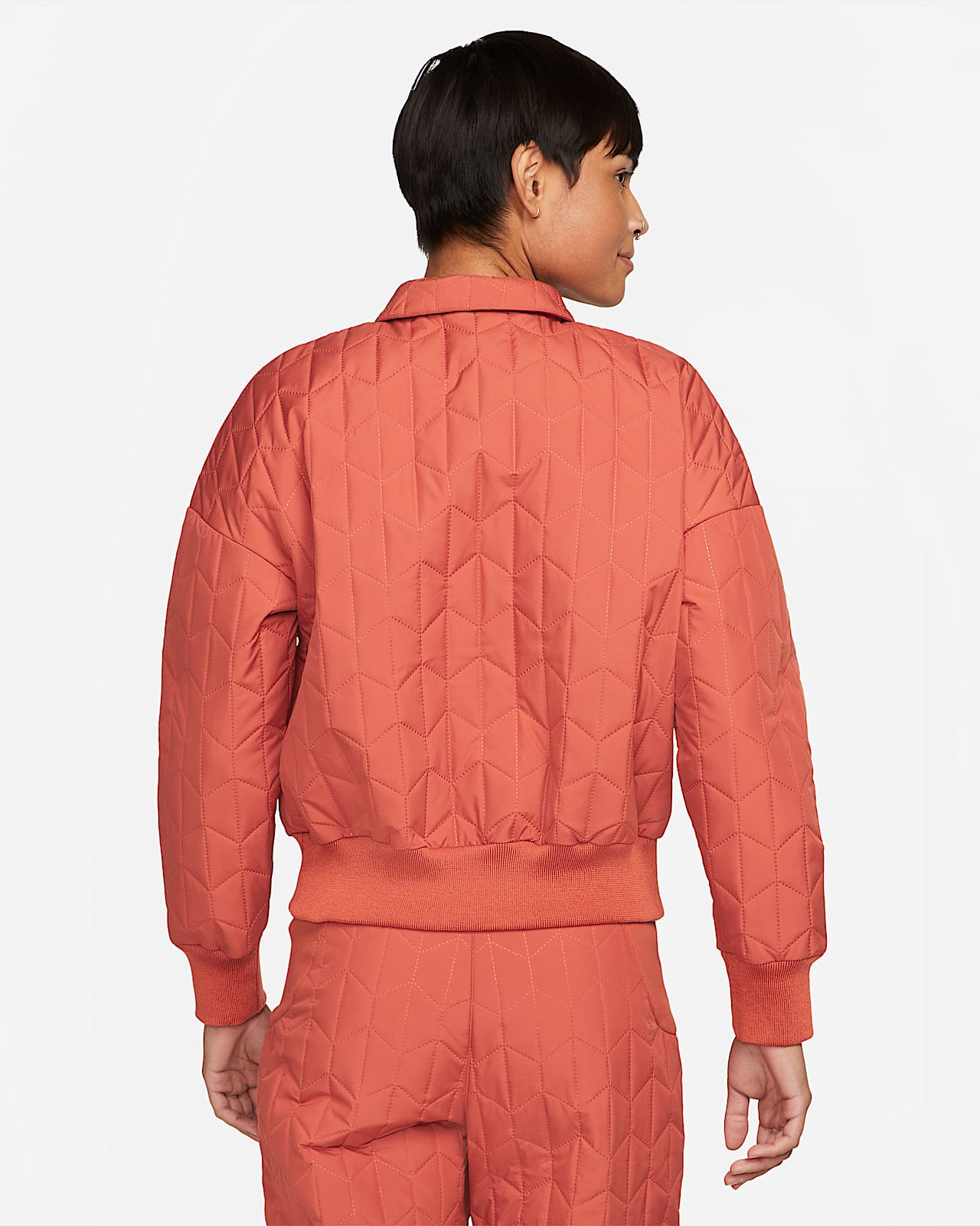 Nike Sportswear Essentials Women's Quilted Woven Jacket. Nike BE