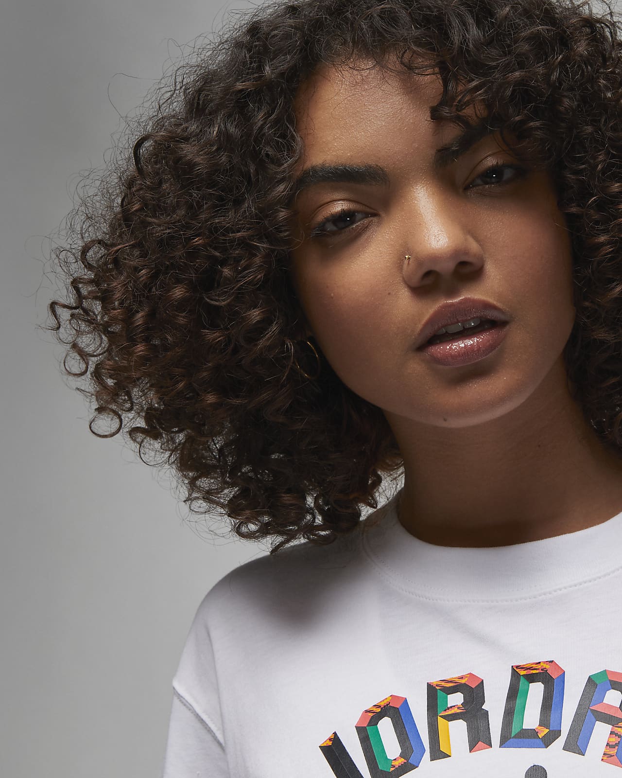 Jordan Zone 23 Women's Girlfriend T-Shirt. Nike AE