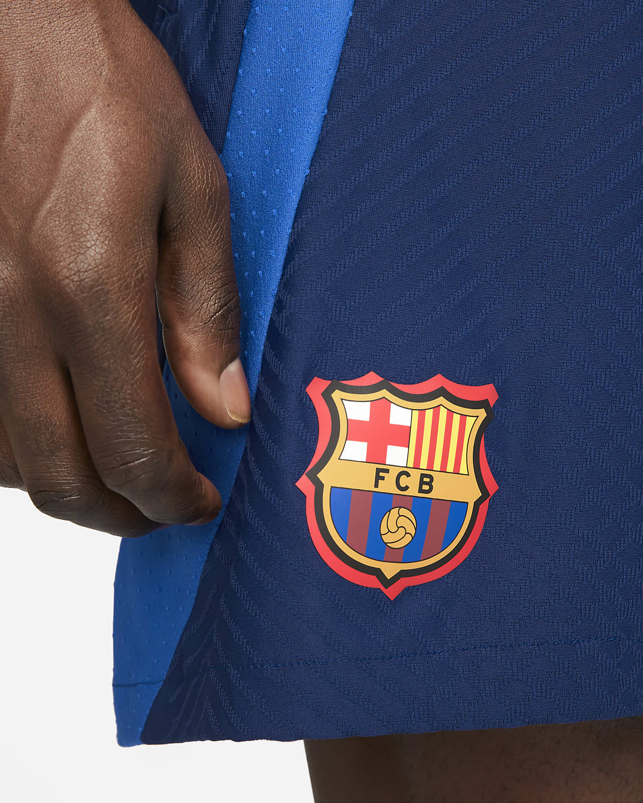 F.C. Barcelona Strike Elite Men's Nike Dri-FIT ADV Knit Football Shorts. Nike HU