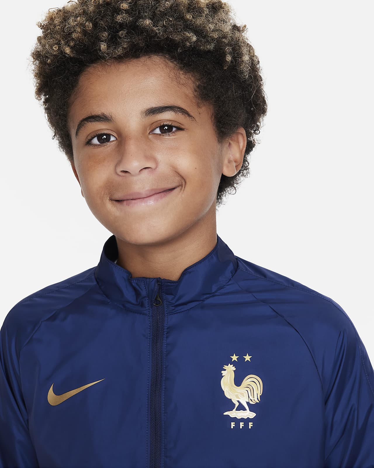 FFF Repel Academy AWF Older Kids' Football Jacket. Nike GB FFF Repel Academy AWF Older Kids' Football Jacket. Nike GB