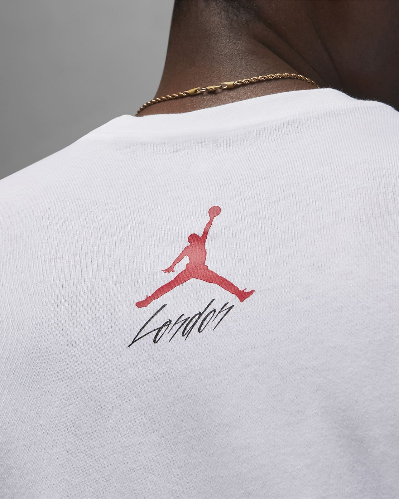 Jordan 'London' Stencil Men's T-Shirt. Nike AT