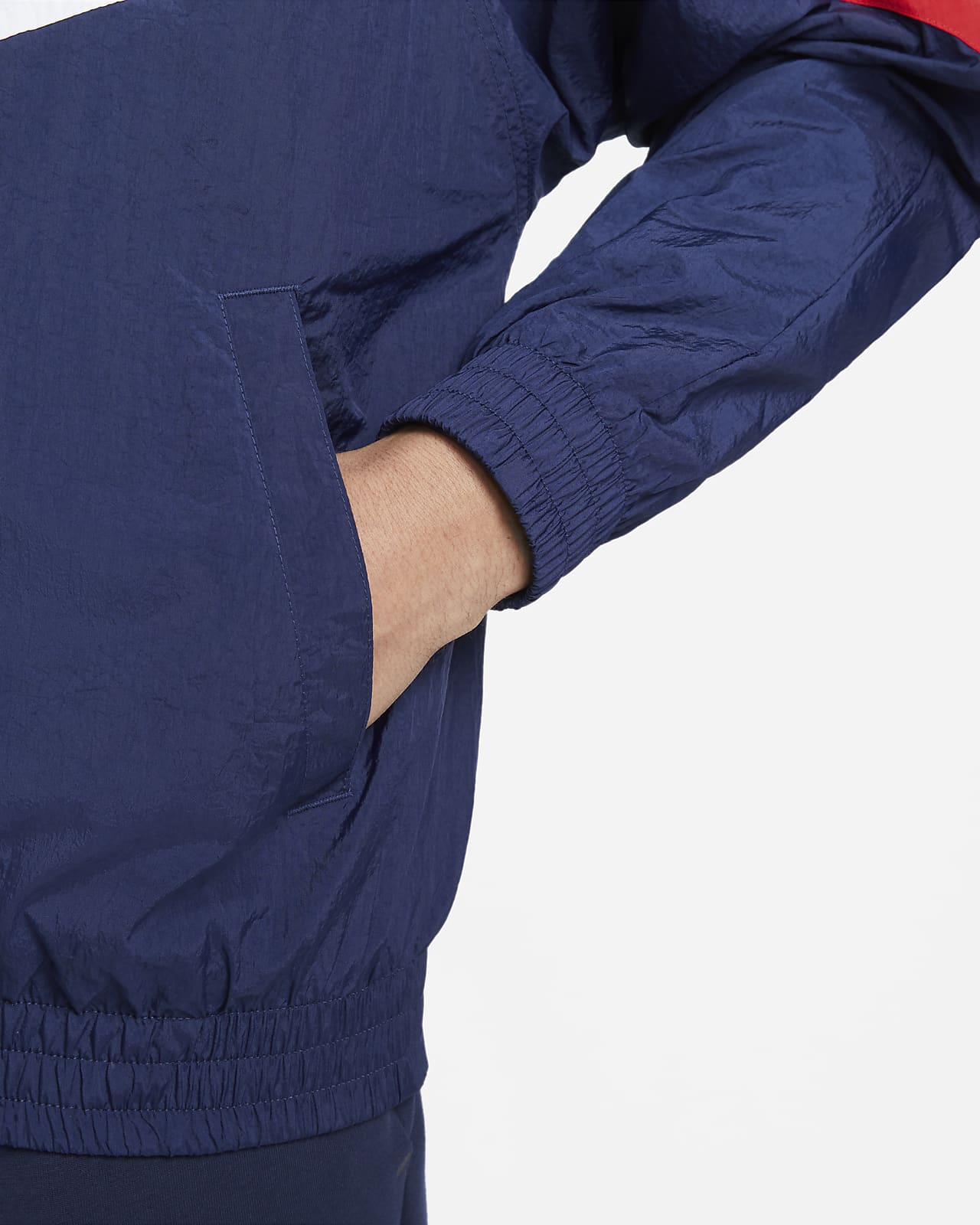 Paris Saint-Germain Strike Men's Woven Football Jacket. Nike SI