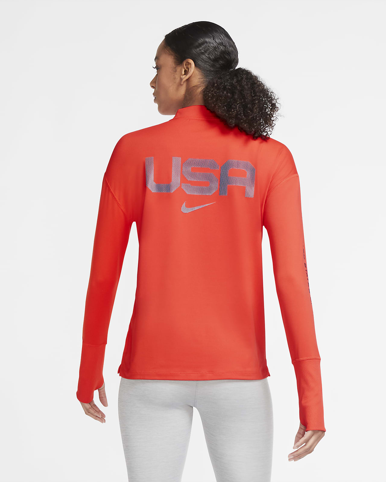 Nike Team USA Women's 1/2-Zip Running Top. Nike SA