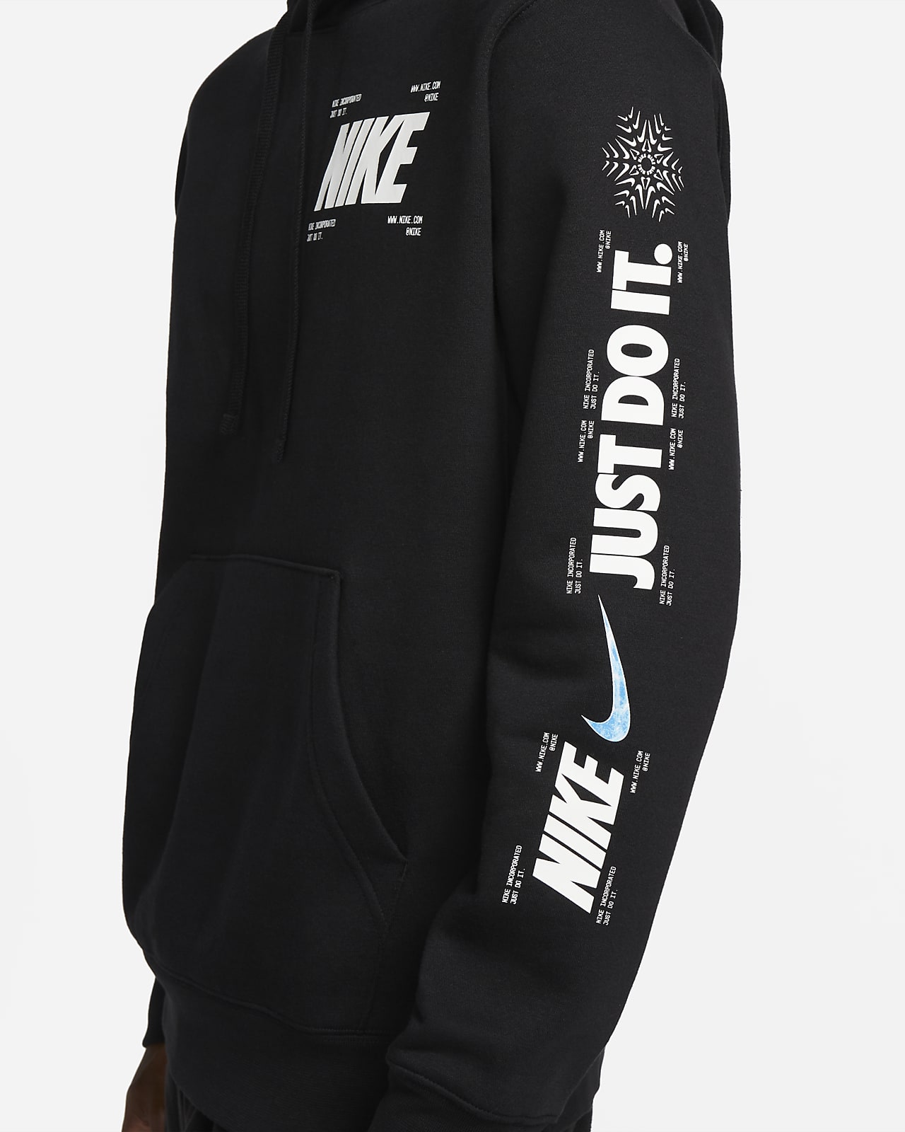 Sweat à capuche Nike Sportswear pour Homme. Nike LU