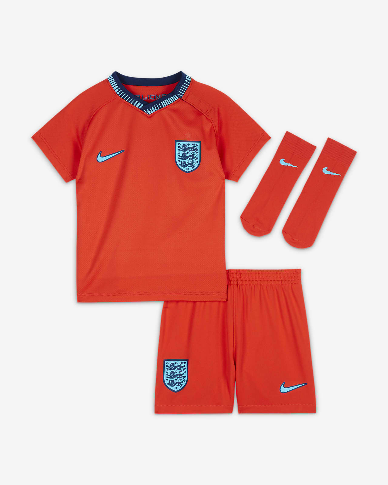 England 2022/23 Away Baby/Toddler Football Kit. Nike LU