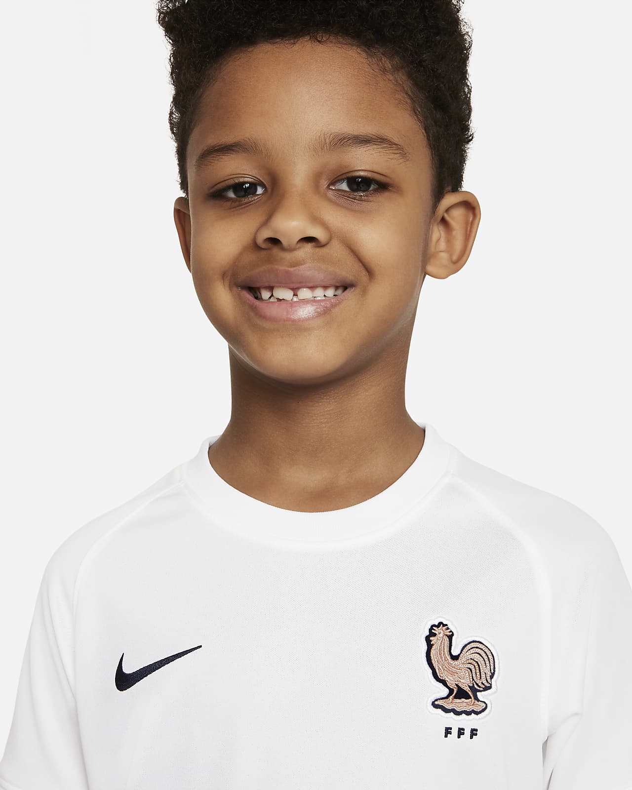 FFF 2020 Away Younger Kids' Nike Football Kit. Nike AE