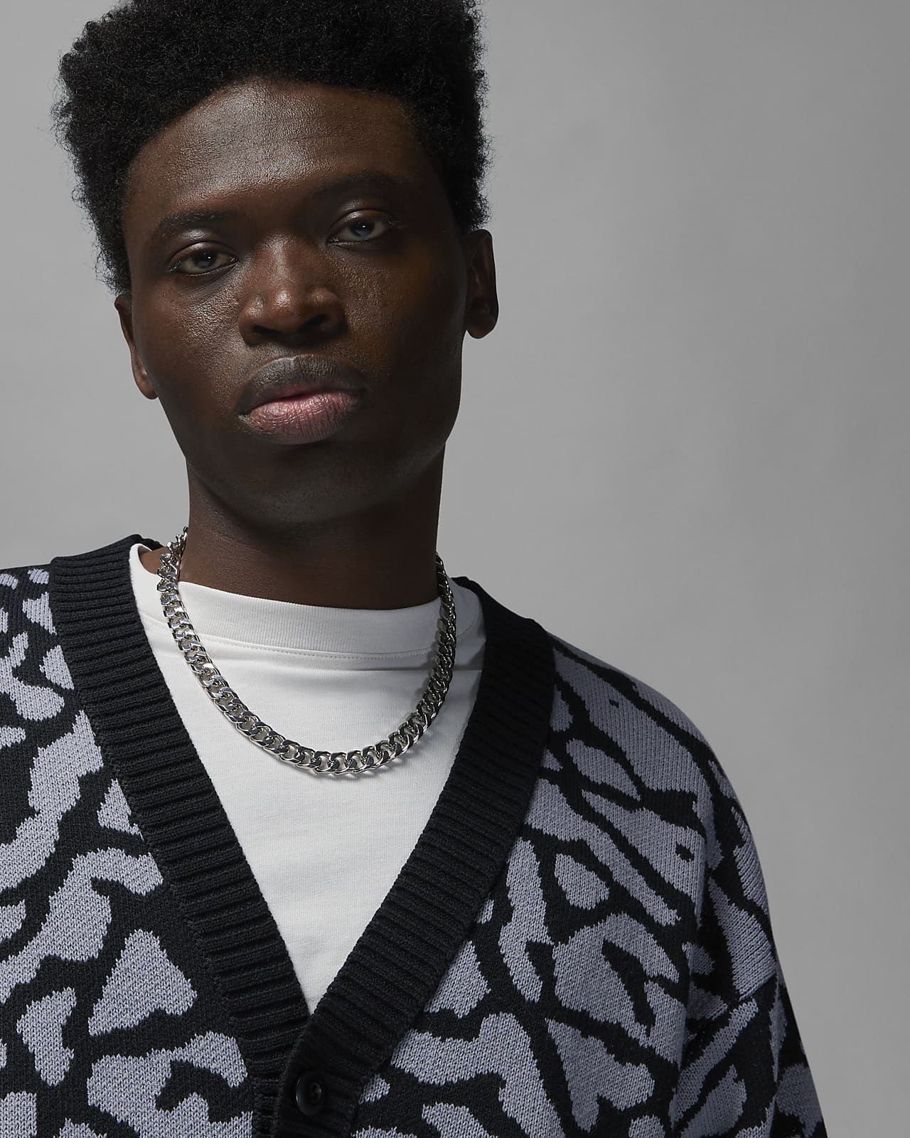 Jordan Flight Heritage Men's Cardigan. Nike SI