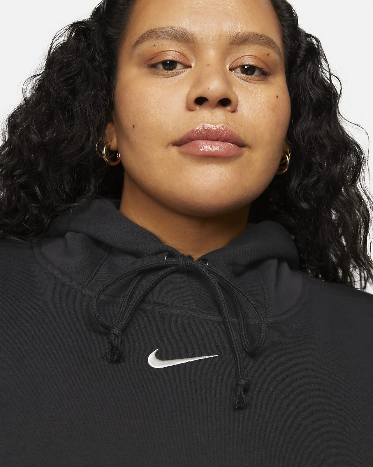 Nike Sportswear Phoenix Fleece Women's Oversized Pullover Hoodie (Plus Size). Nike GB