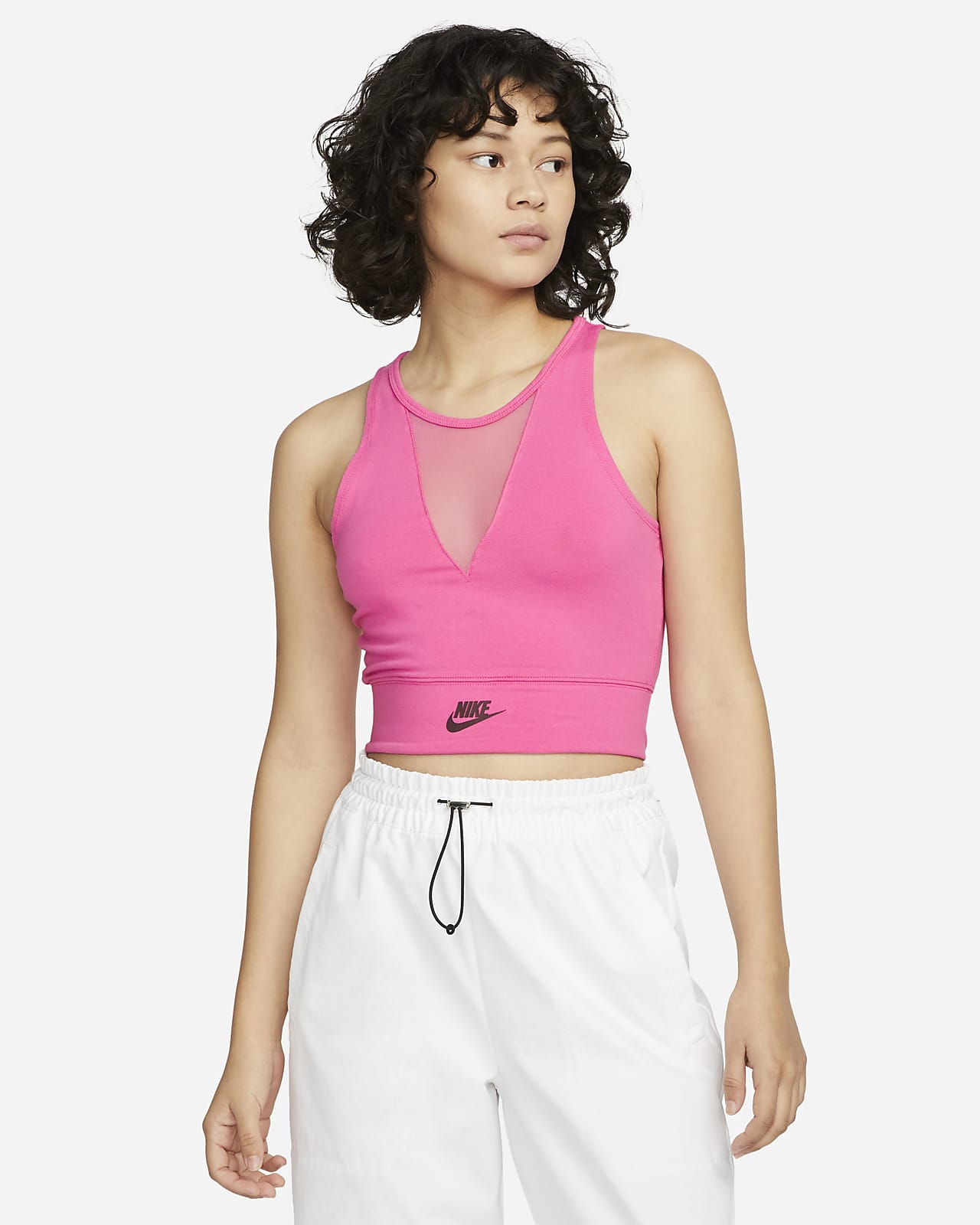 Nike Sportswear Women's Crop Dance Tank. Nike AT