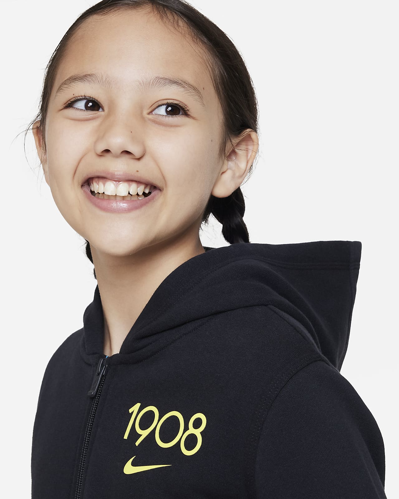 Inter Milan Older Kids Full Zip Hoodie Nike SA Inter Milan Older Kids Full Zip Hoodie Nike SA