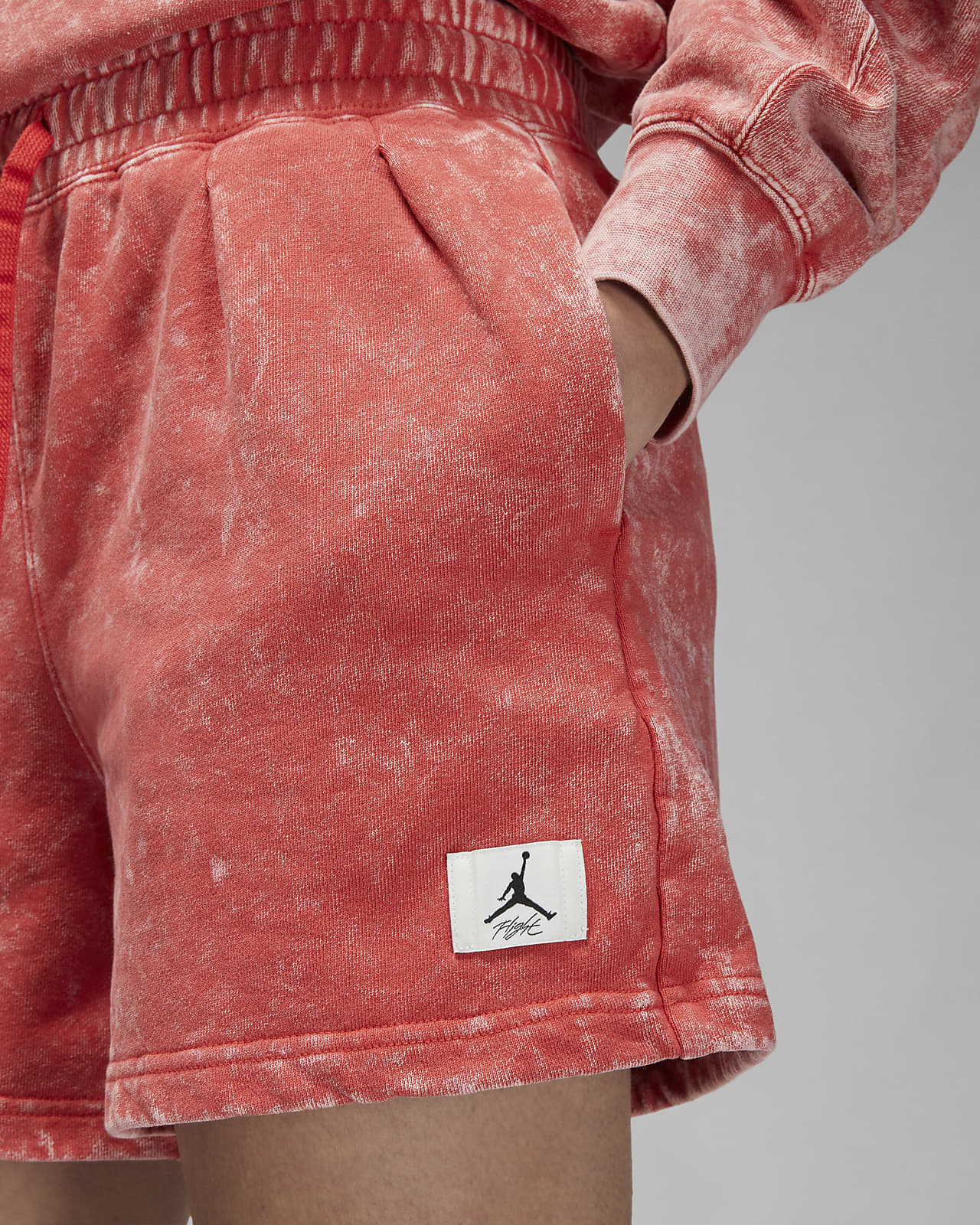 Jordan Flight Women's Washed Fleece Shorts. Nike IE