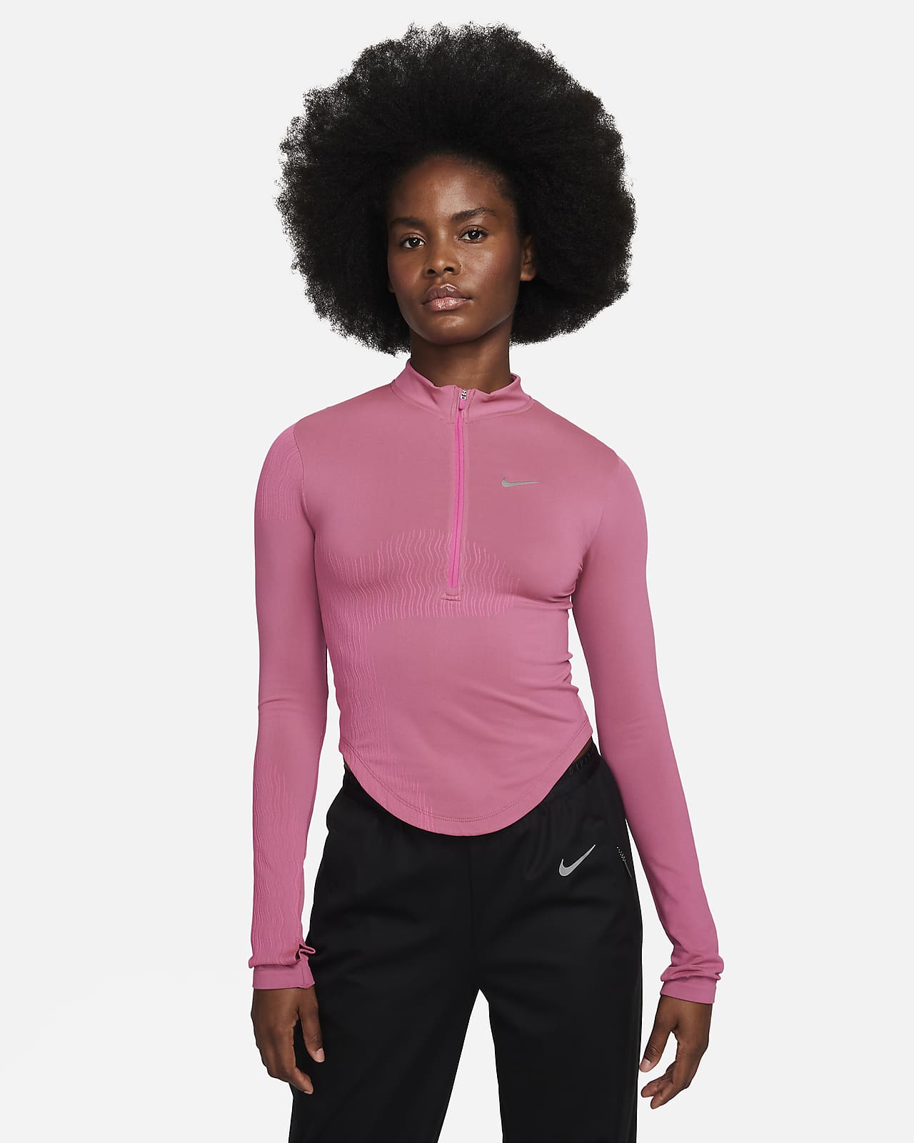 Nike Running Division Women's Dri-FIT ADV 1/2-Zip Mid Layer. Nike SE