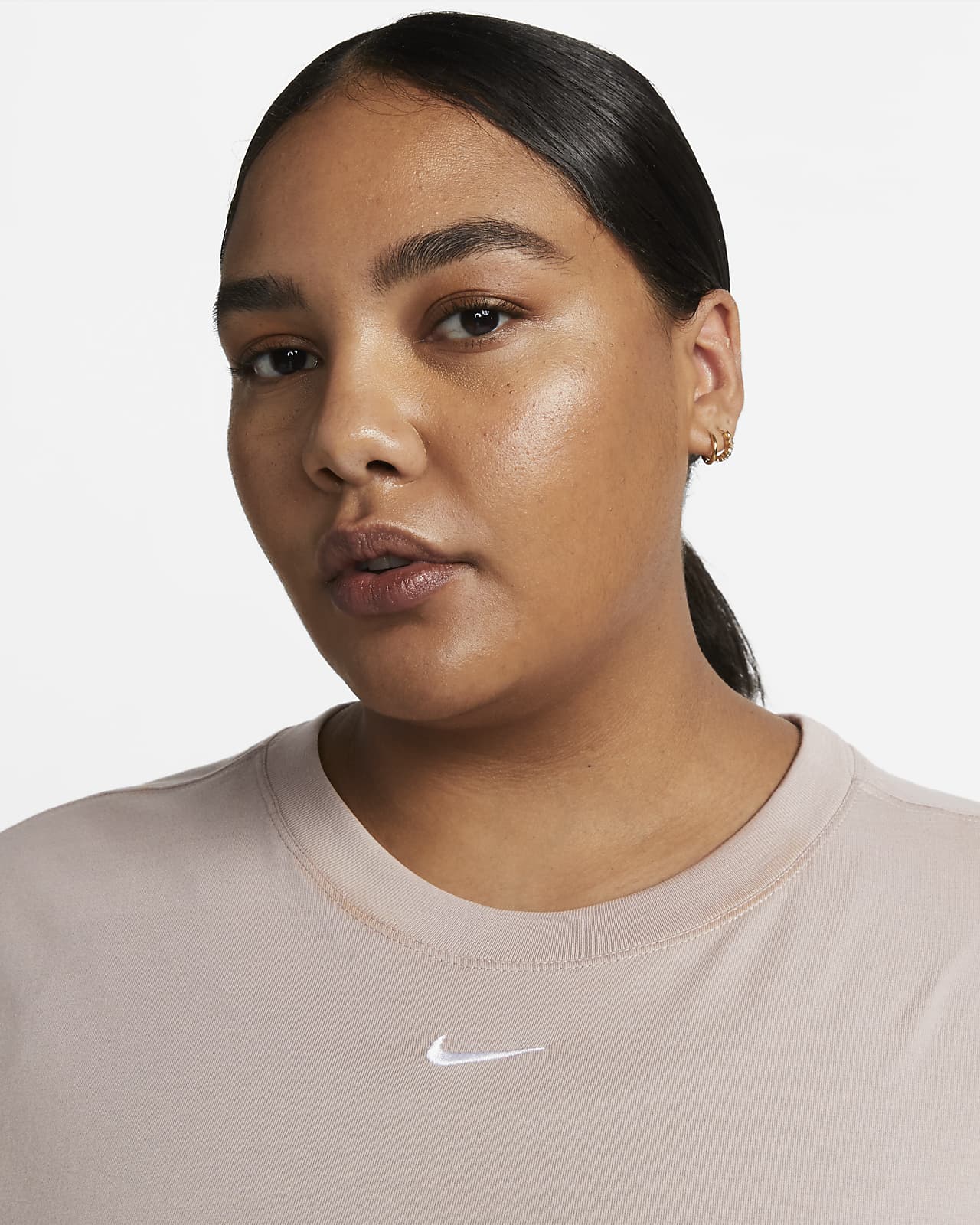 Nike Sportswear Essential Women's Oversized Short-Sleeve Top (Plus Size ...