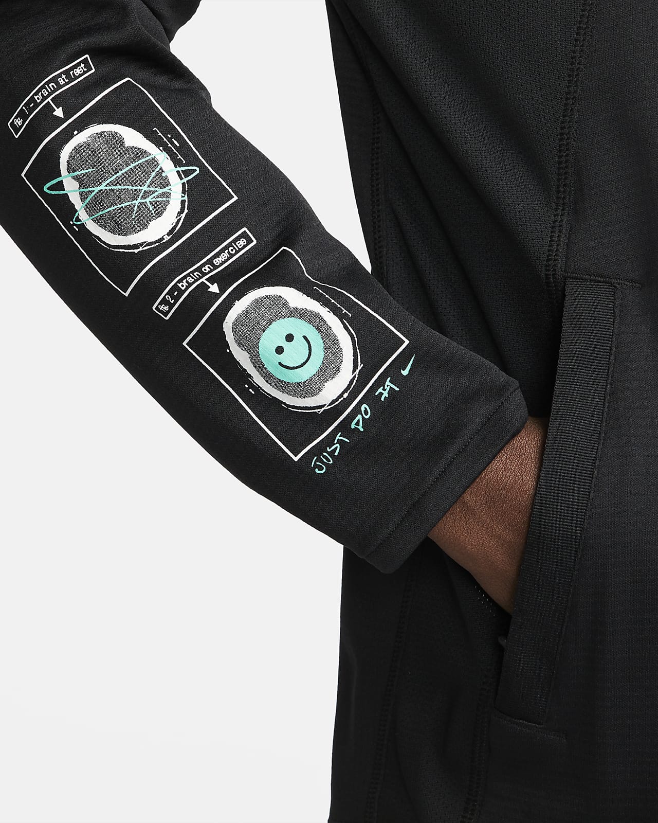 Nike Windrunner D.Y.E. Veste de running pour homme. Nike LU