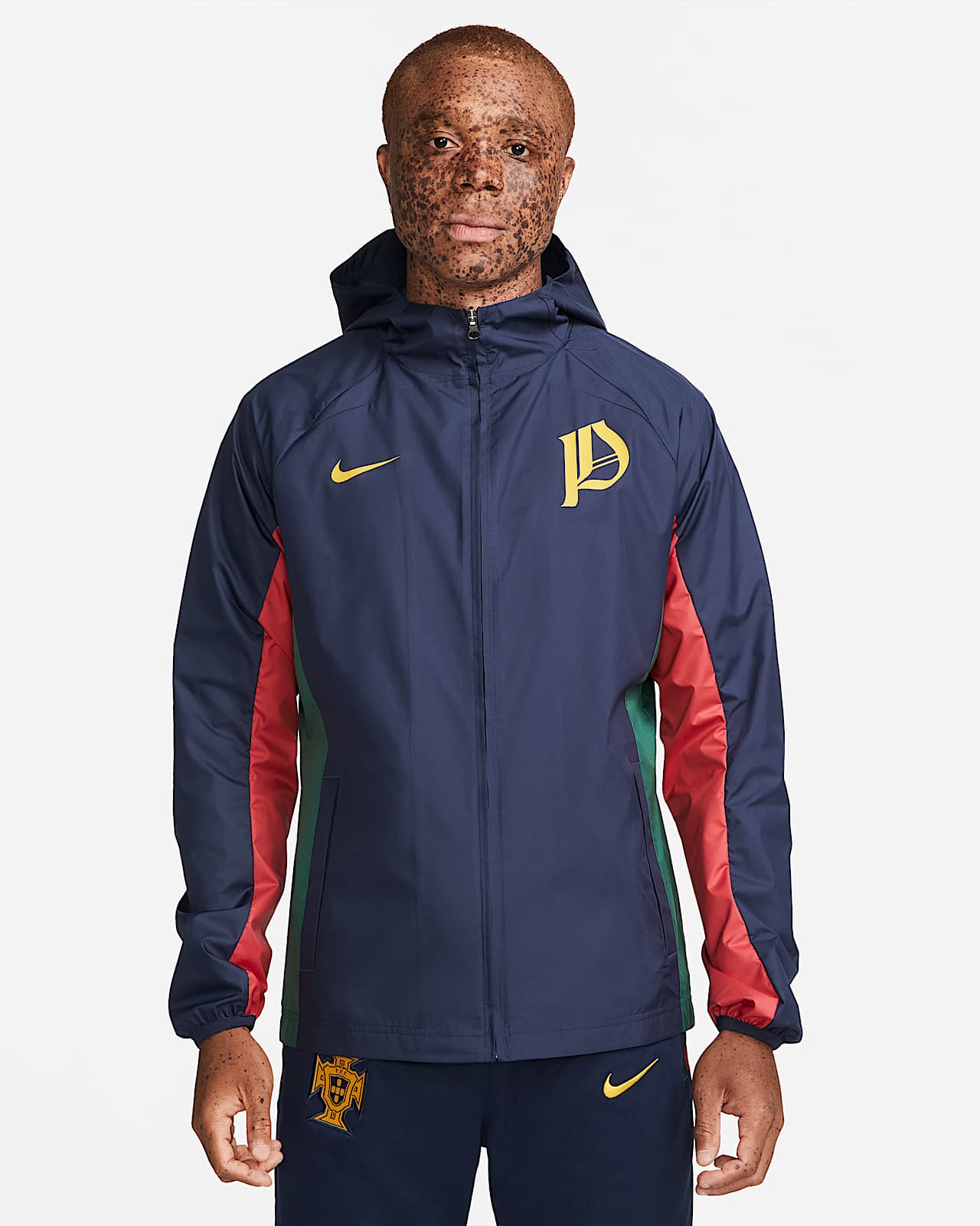 Portugal AWF Men's Full-Zip Football Jacket. Nike NL