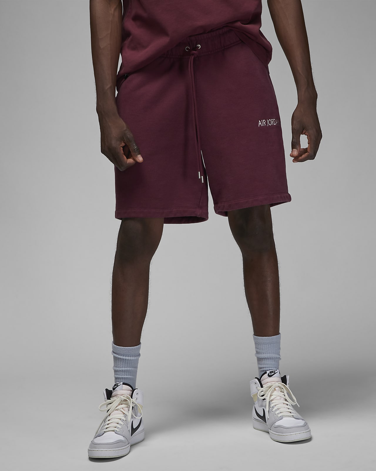 Air Jordan Wordmark Men's Fleece Shorts. Nike IE