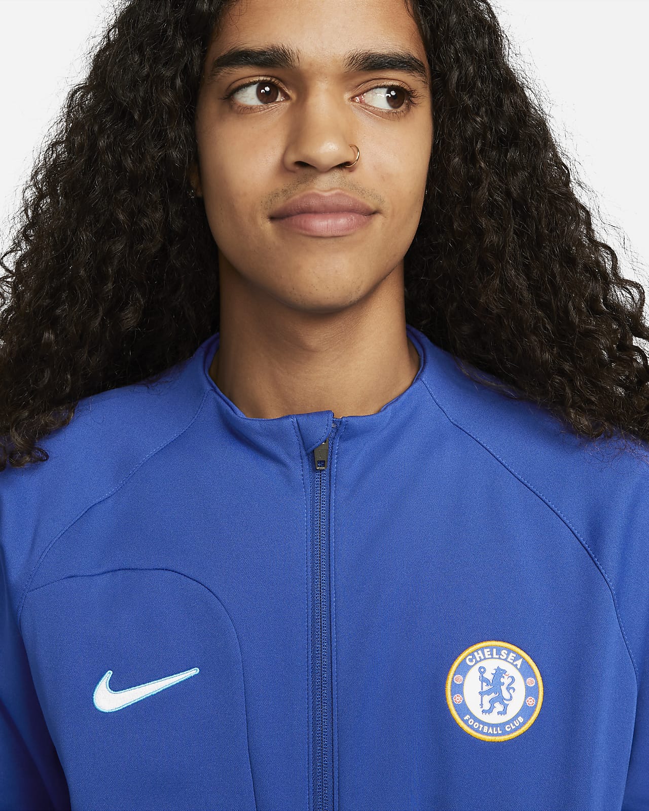 Chelsea F.C. Academy Pro Men's Nike Football Jacket. Nike IE