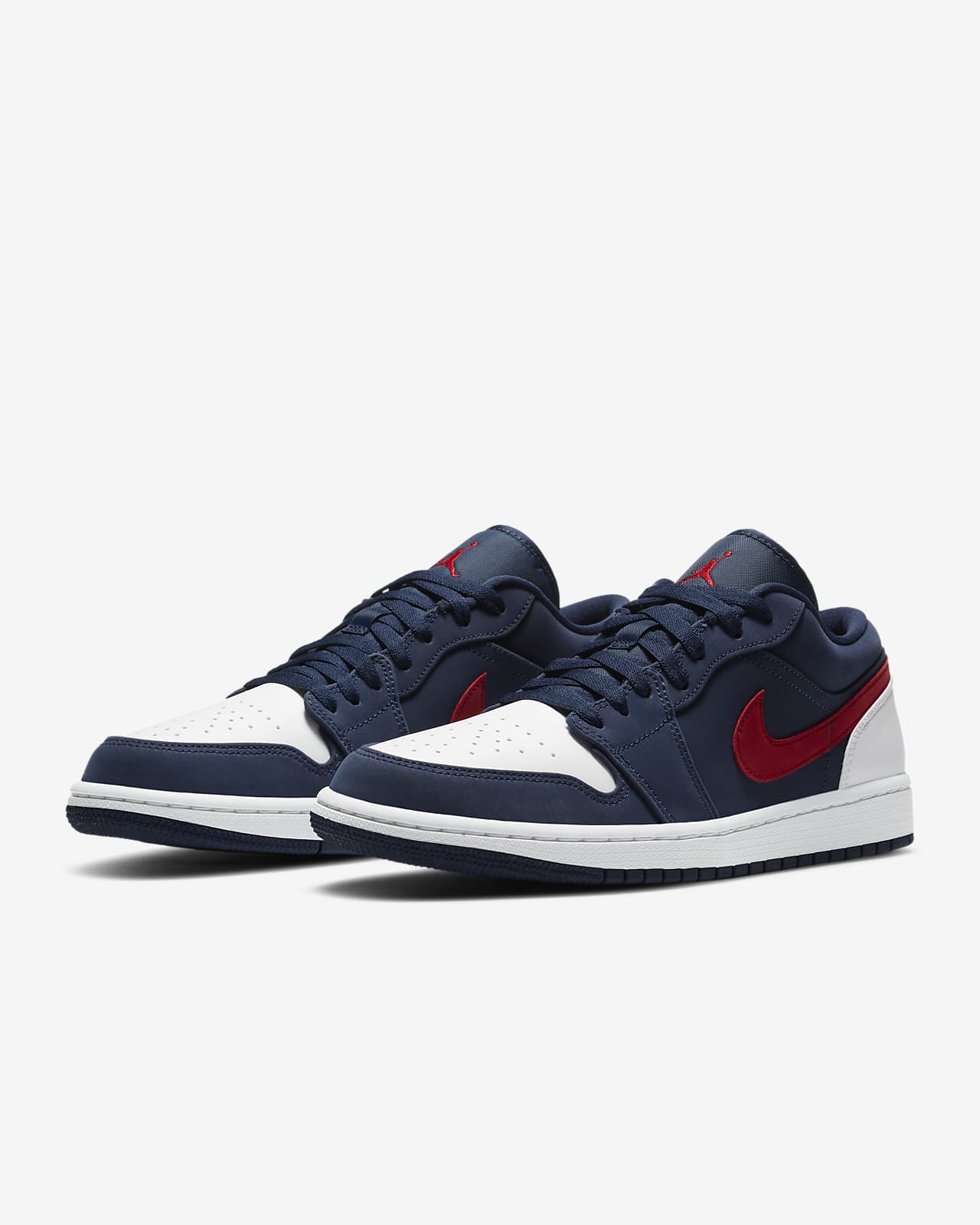 Venta > air jordan 1 low azul y blanco > en stock