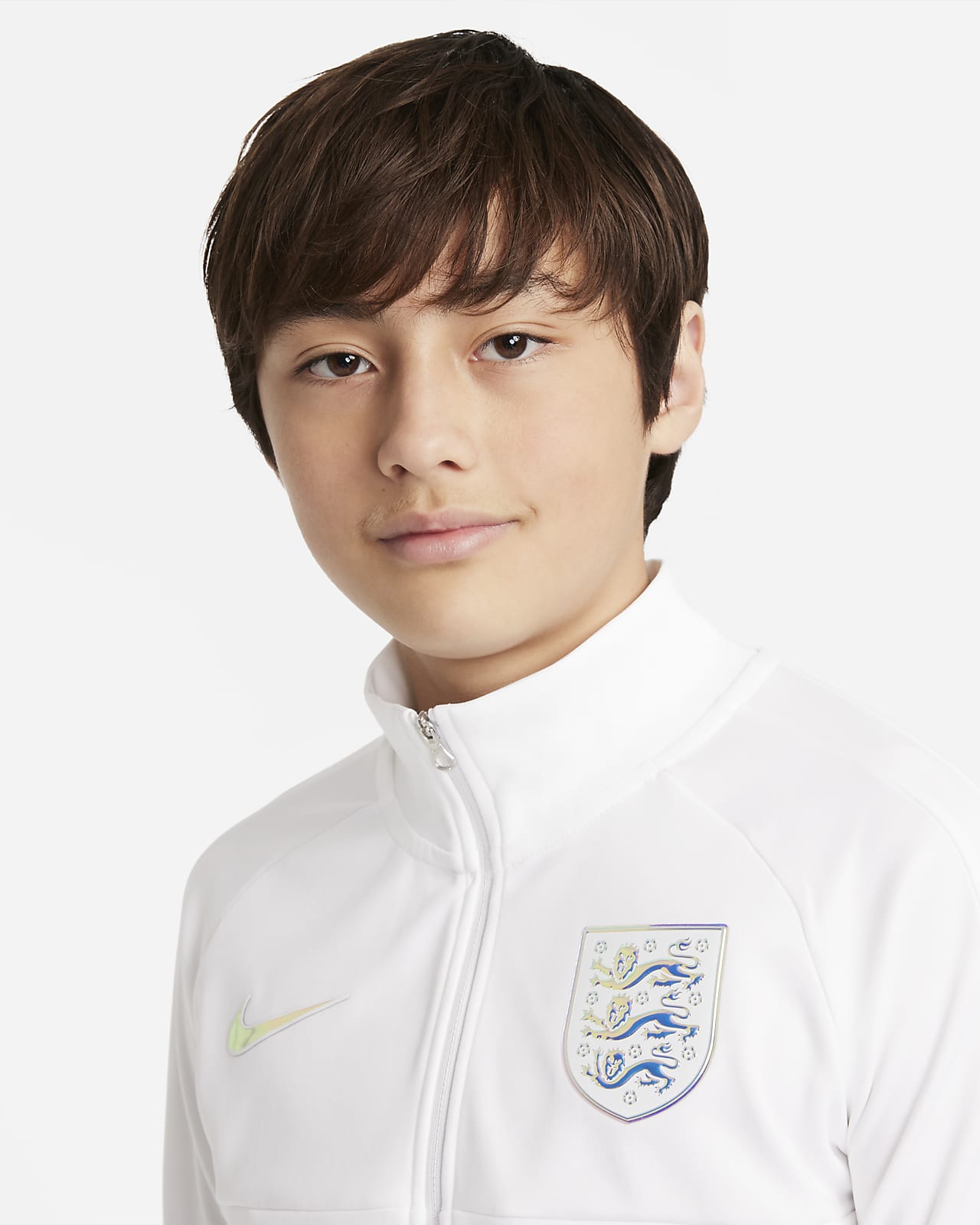 England Fußball-Track-Jacket für ältere Kinder. Nike AT
