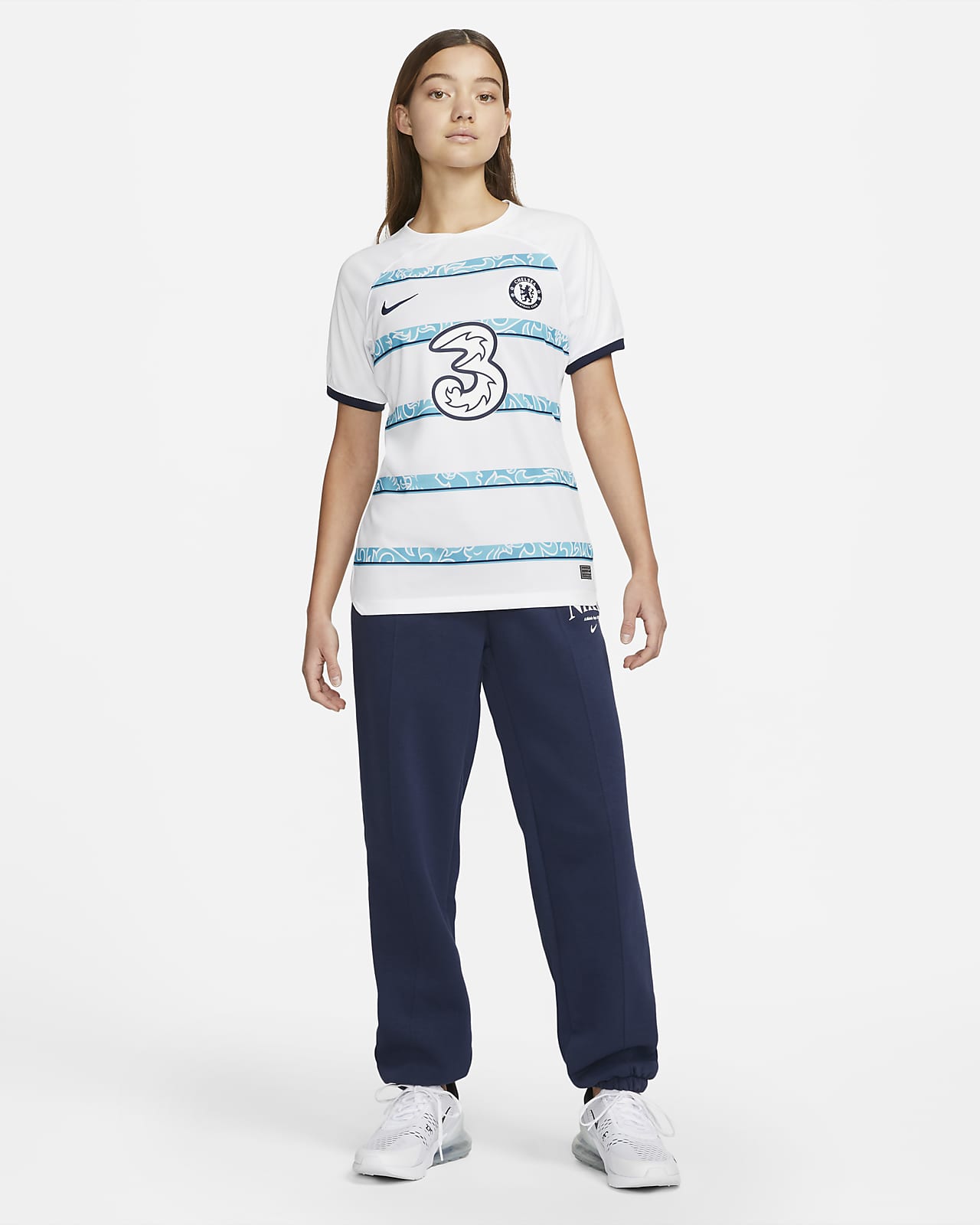 Chelsea F.C. 2022/23 Stadium Away Women's Nike Dri-FIT Football Shirt. Nike IE