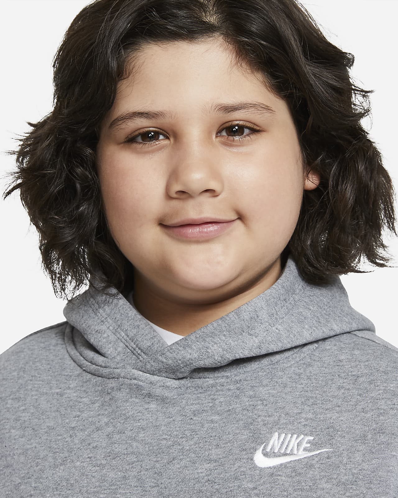 Nike Sportswear Club Fleece Older Kids Boys Pullover Hoodie