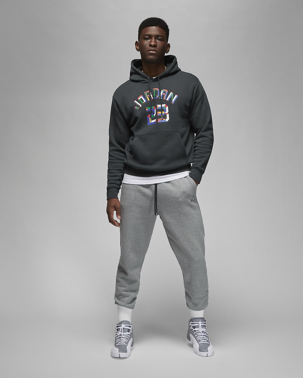 Jordan Zone 23 Men's Pullover Hoodie. Nike AE