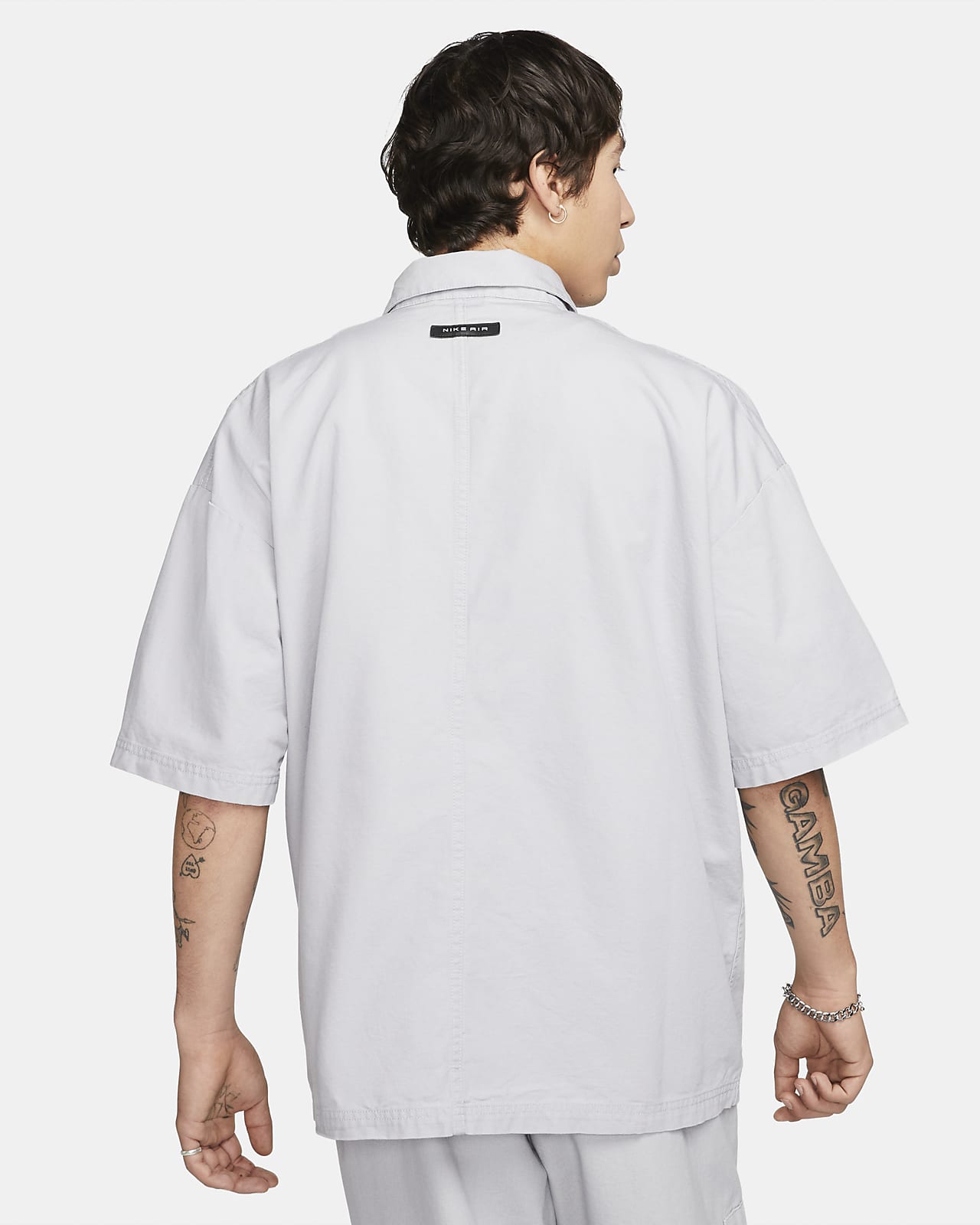 Nike Sportswear Air Men's Woven Over-Shirt Top. Nike NL