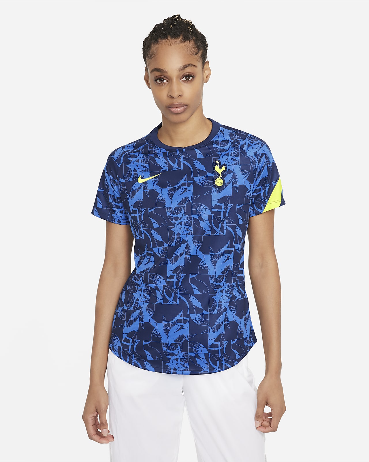 Tottenham Hotspur Women's Pre-Match Short-Sleeve Football Top. Nike NL