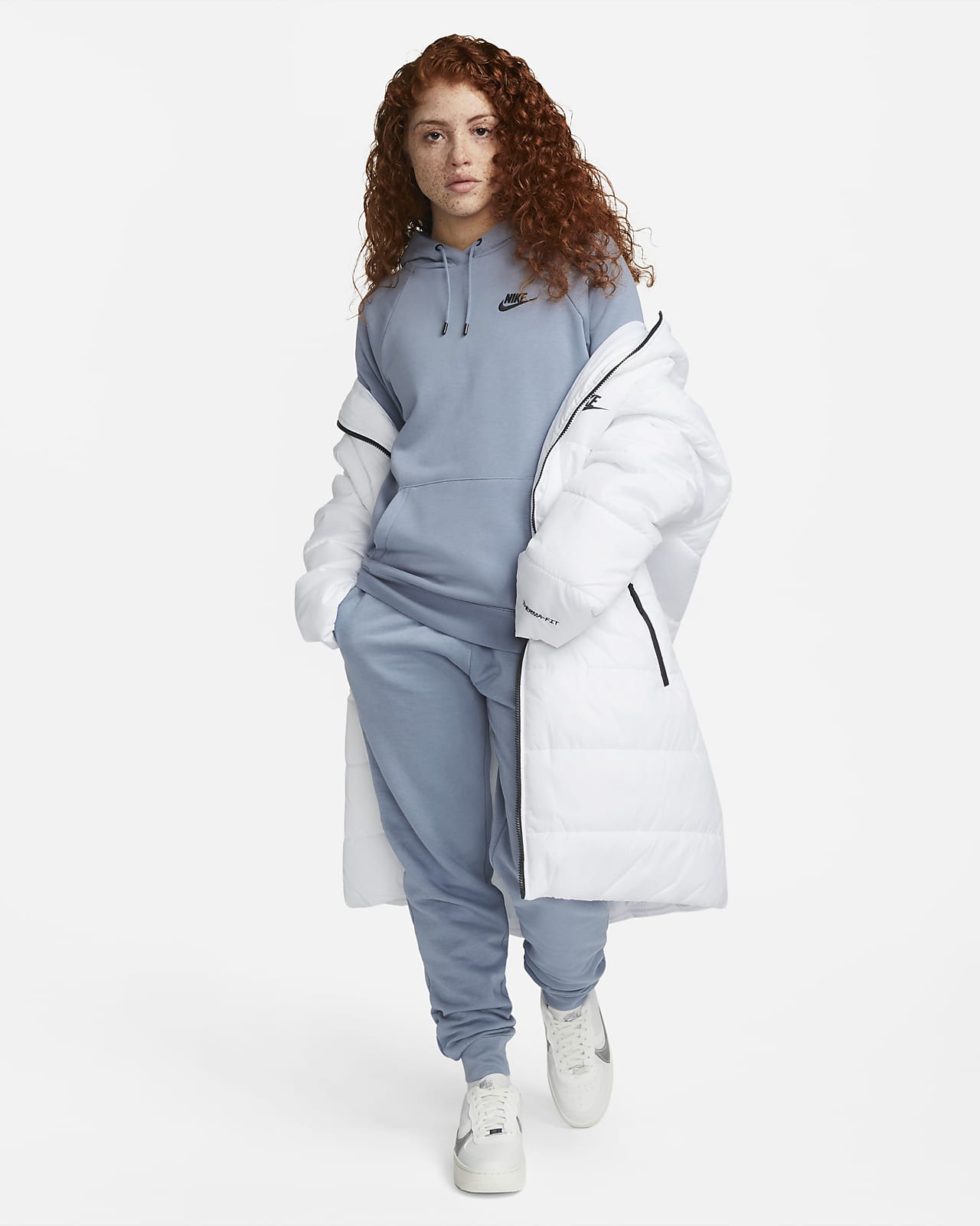 Nike Sportswear Essential Fleece Hoodie Für Damen Nike Be