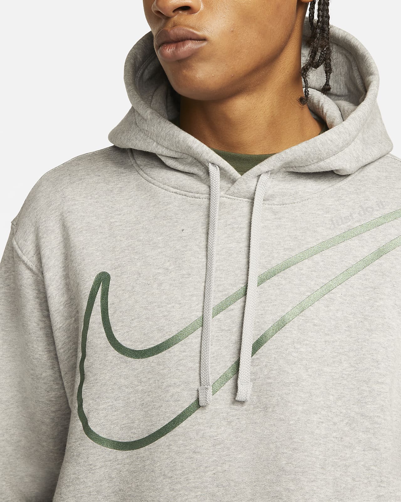 Nike Sportswear kapucnis, belebújós polár férfipulóver. Nike HU