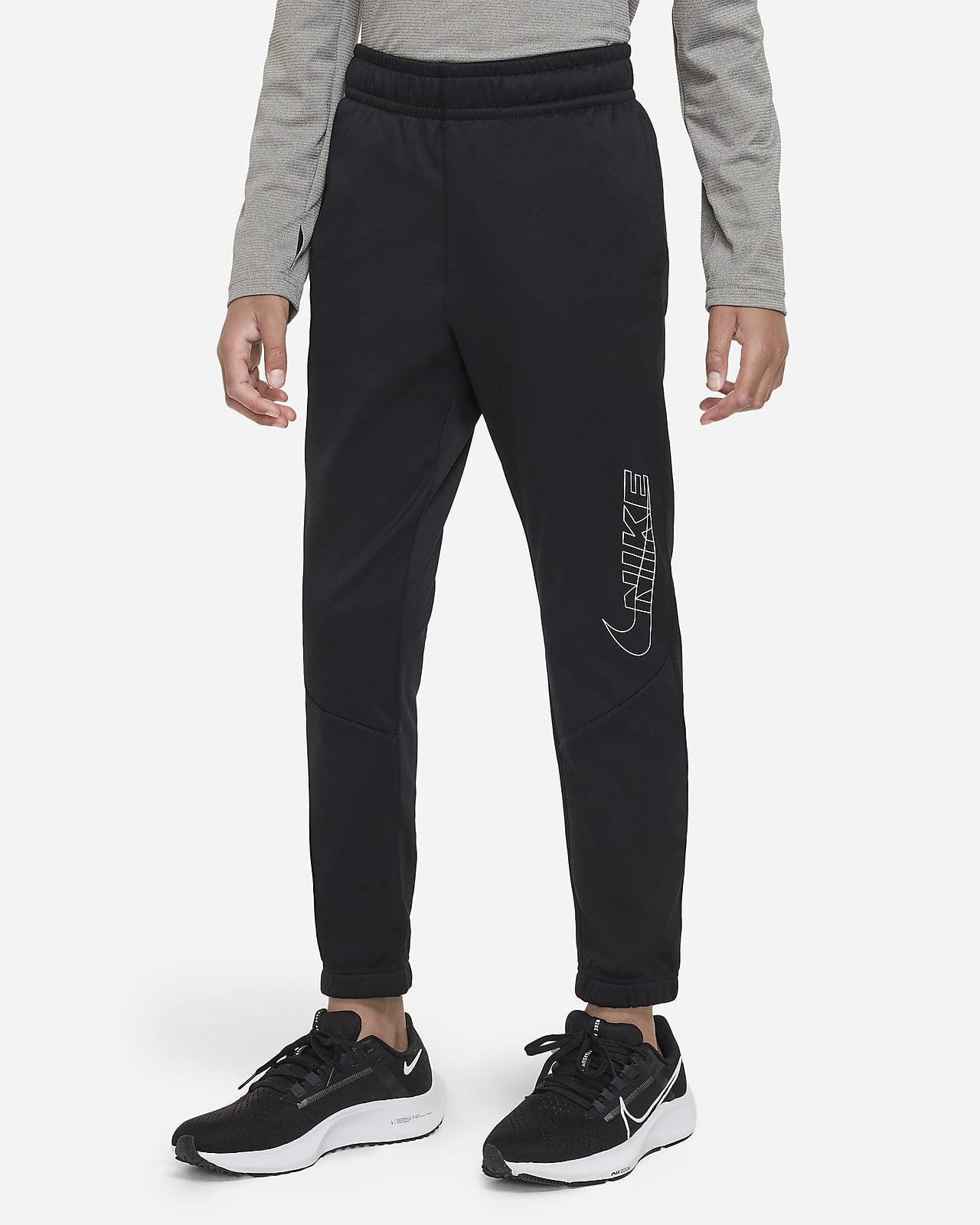 Pantalon de training fuselé à motif Nike Therma-FIT pour Garçon plus ...