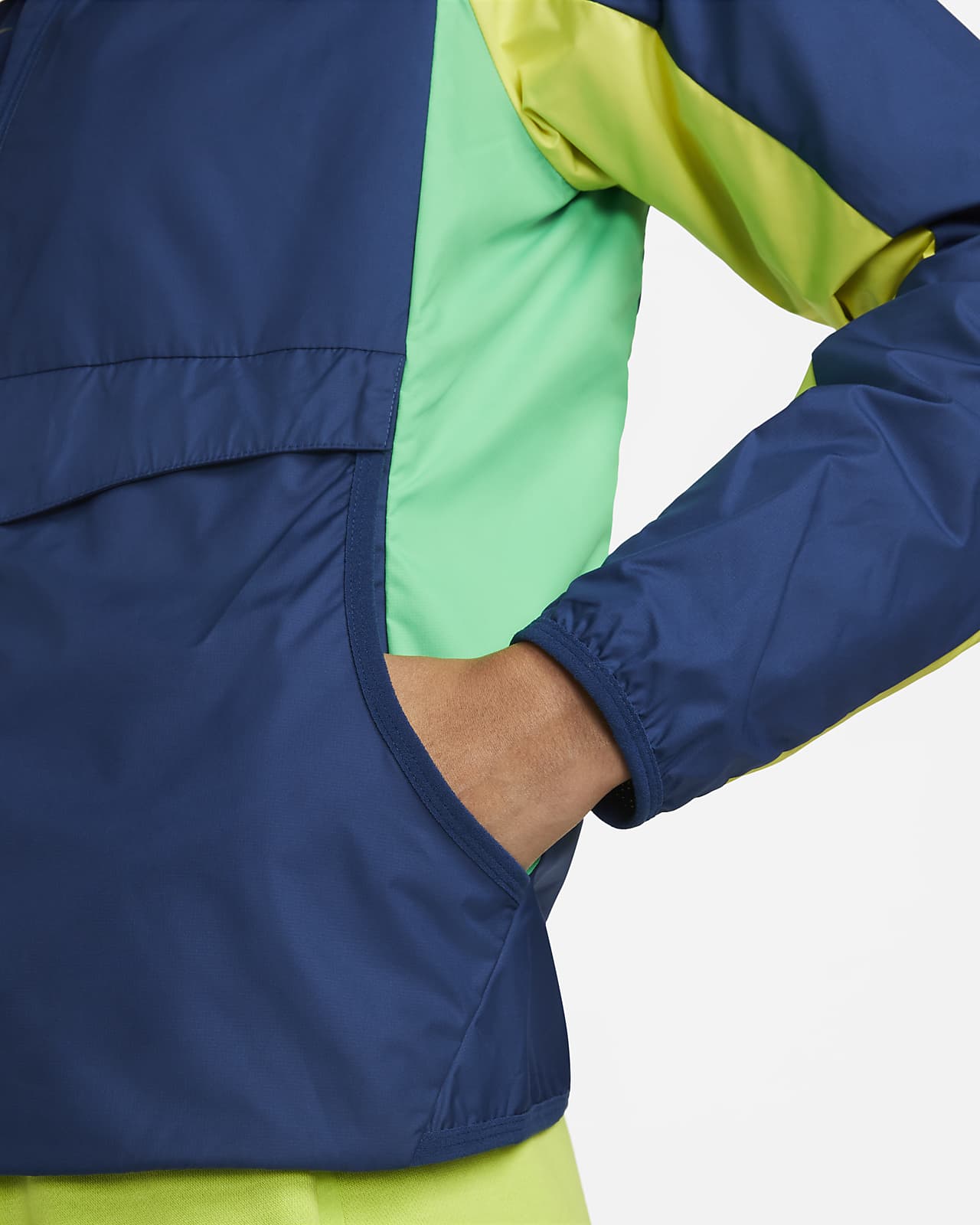 Brazil AWF Women's Full-Zip Football Jacket. Nike CZ