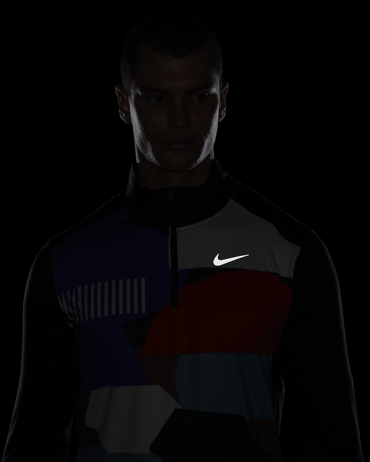 Nike A.I.R. Hola Lou Men's Mid Layer Running Top. Nike LU