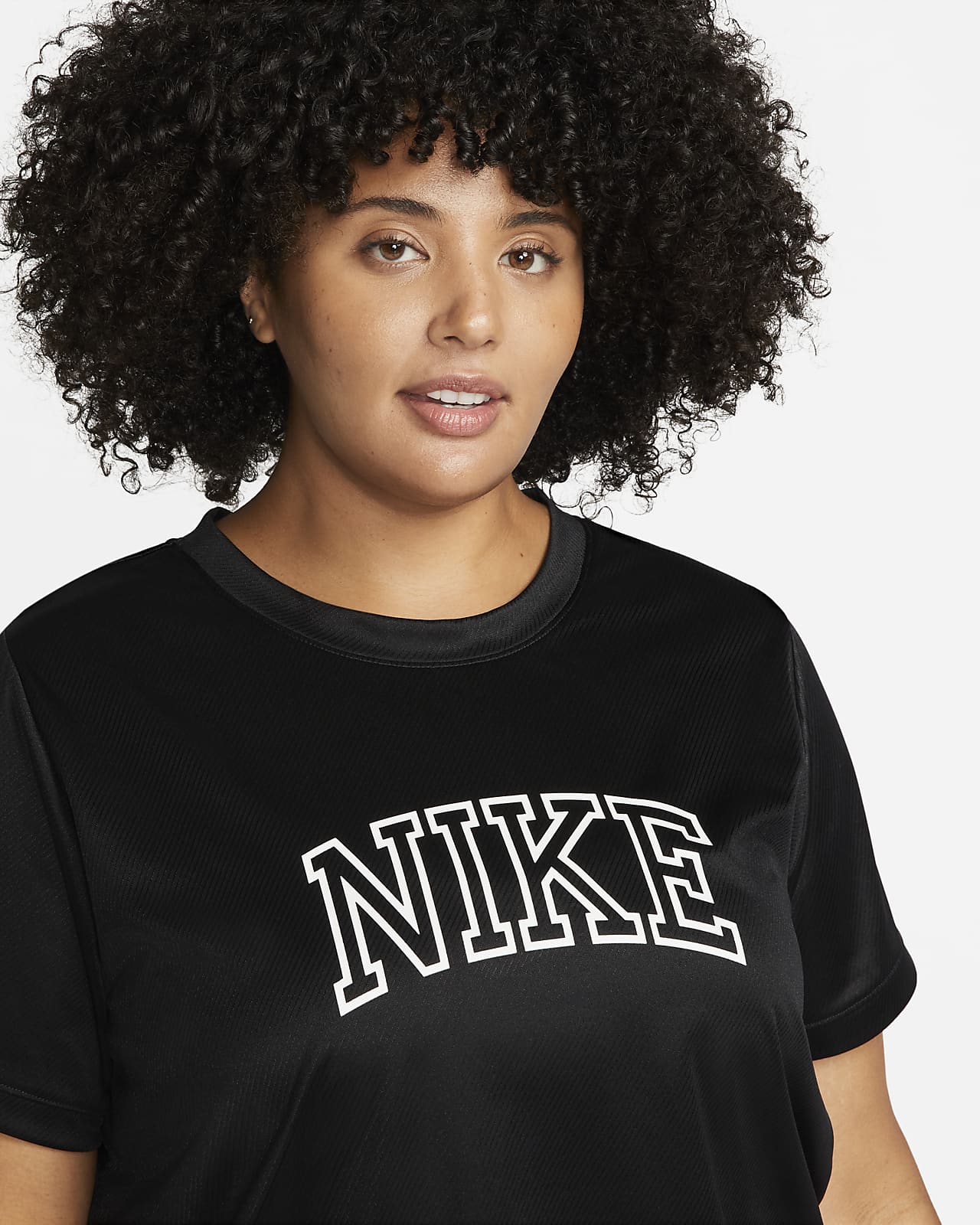 Nike Dri-FIT Swoosh Women's Short-Sleeve Running Top (Plus Size). Nike ID