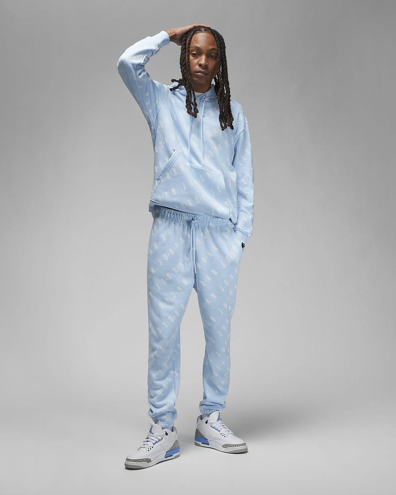 Jordan Essentials Men's Graphic Fleece Trousers. Nike SA