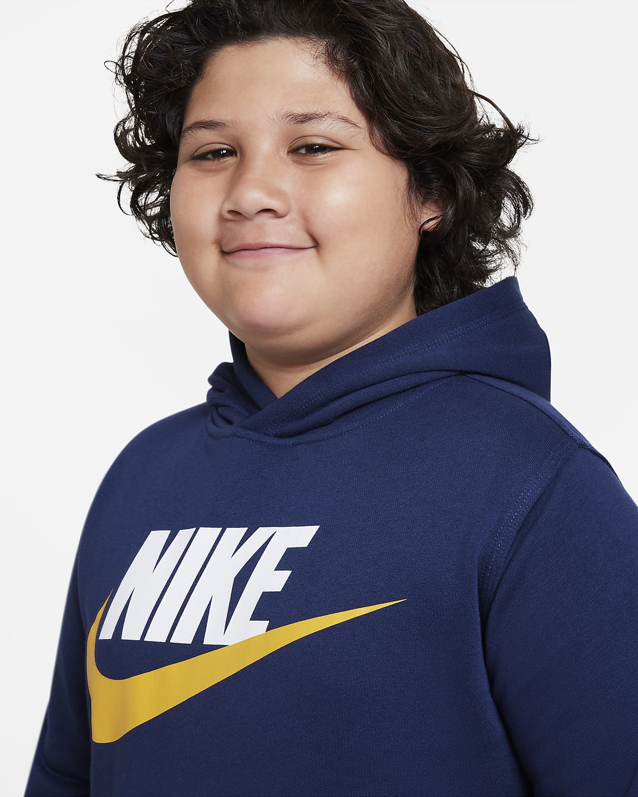 Nike Sportswear Club Fleece Older Kids Boys Pullover Hoodie