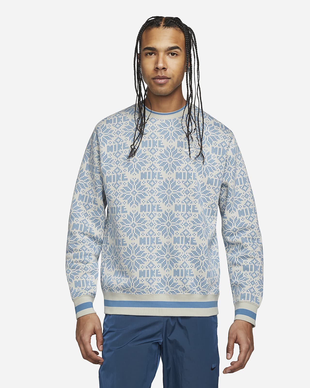 Nike Sportswear Club Fleece Men's Festive Sweatshirt. Nike SE