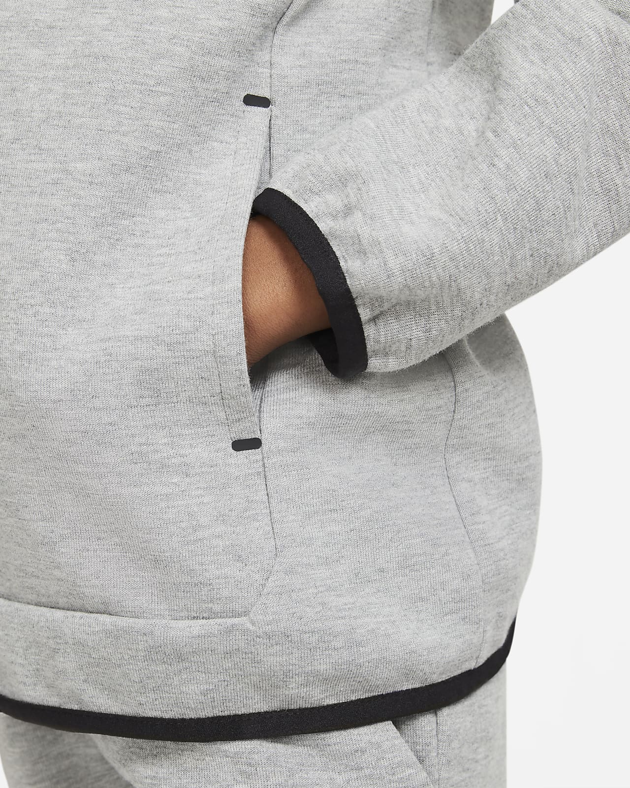 Nike Sportswear Tech Fleece Kleuterset met hoodie en broek. Nike BE