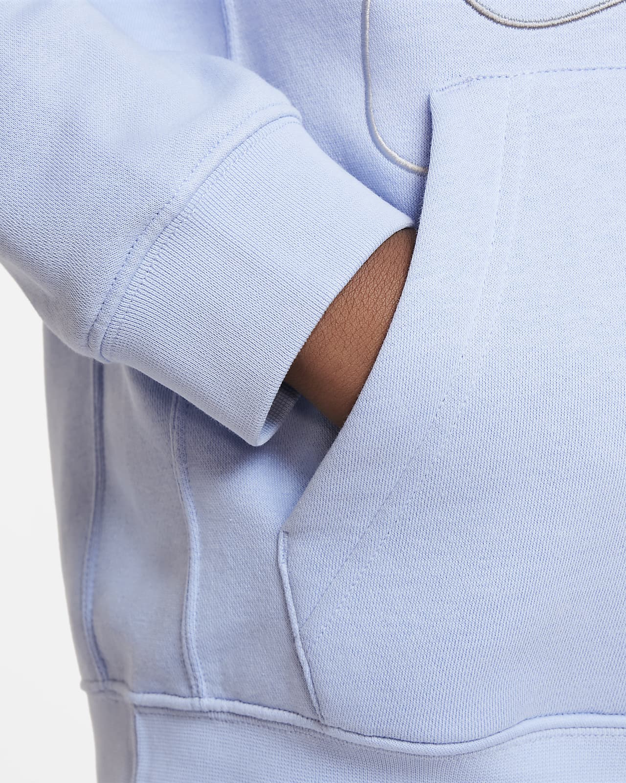 Nike Sportswear Older Kids' (Boys') Pullover Hoodie (Extended Size ...