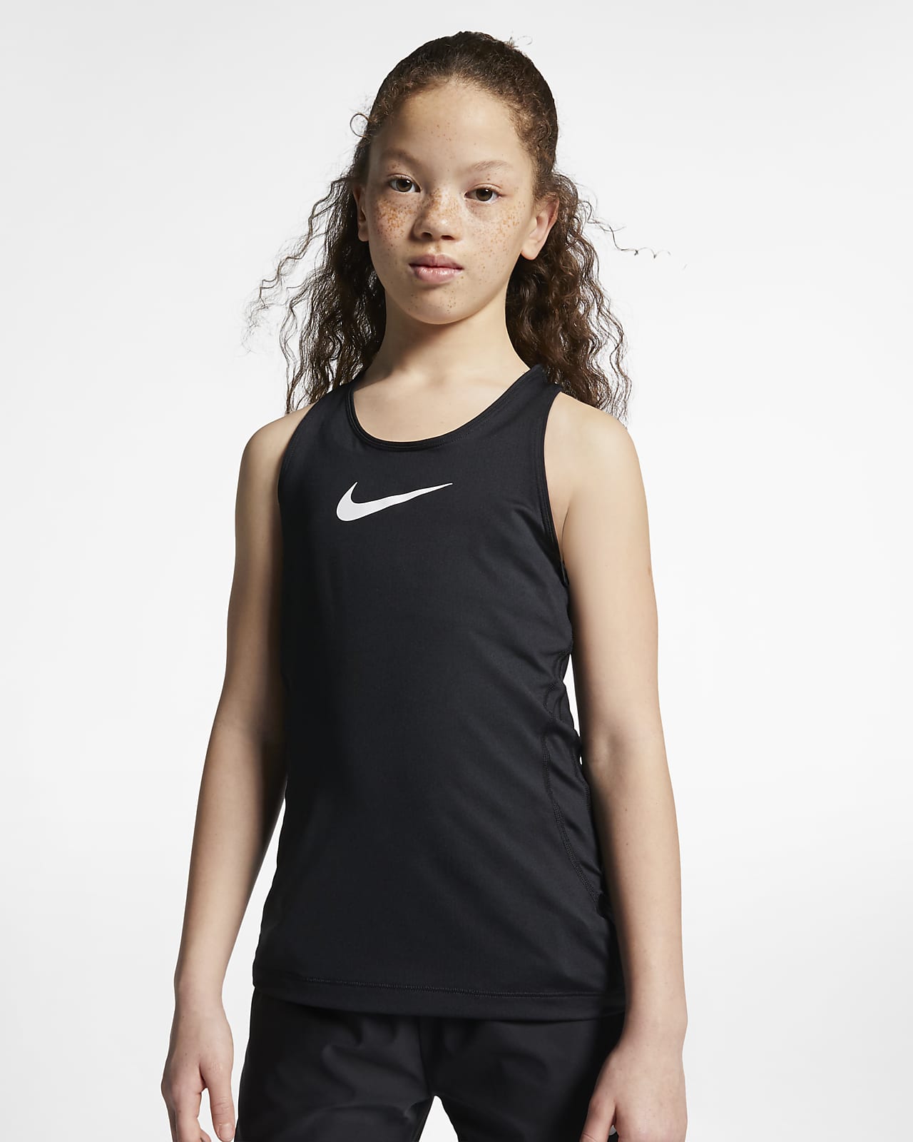Nike Pro Older Kids' (Girls') Tank. Nike MA