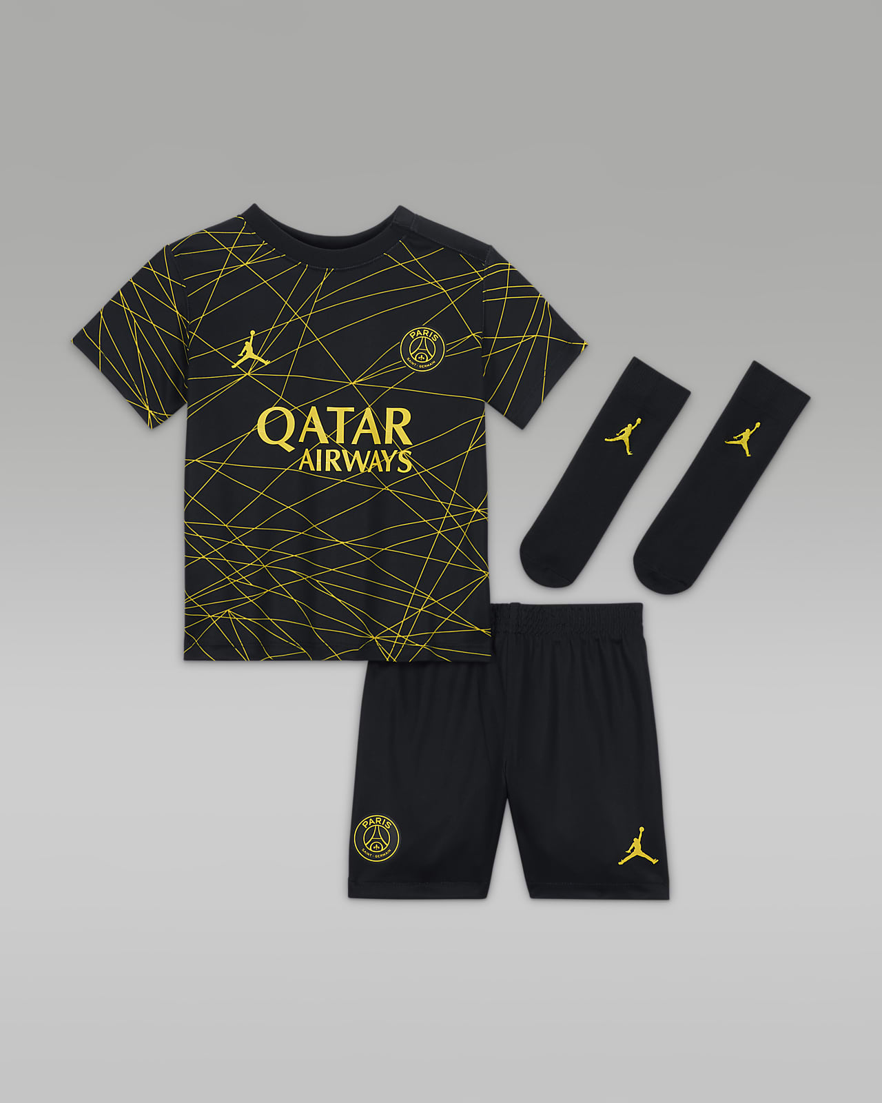Paris Saint-Germain 2022/23 Fourth Baby/Toddler Jordan Dri-FIT 3-Piece ...