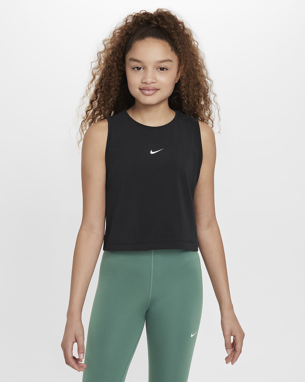 Nike Pro Samarreta de tirants d'entrenament Dri-FIT - Nena. Nike ES