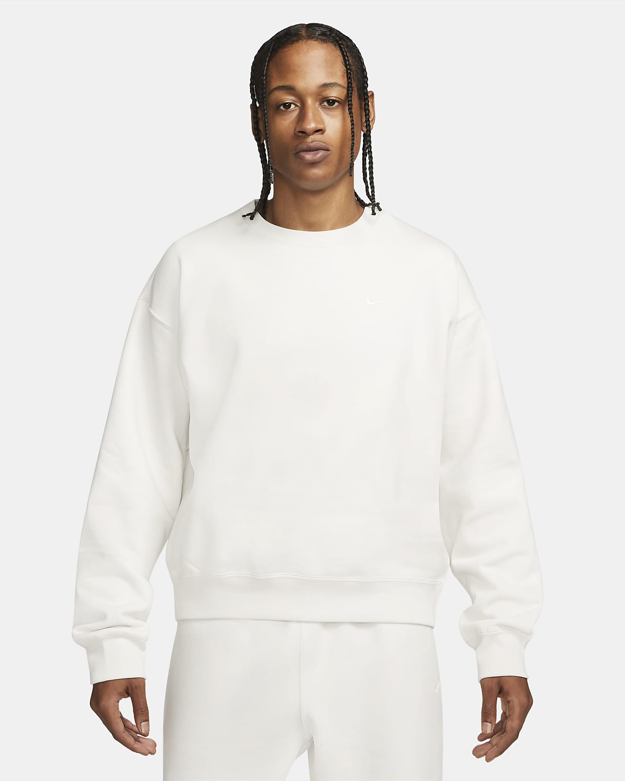 Nike Solo Swoosh Men's Fleece Crew. Nike LU