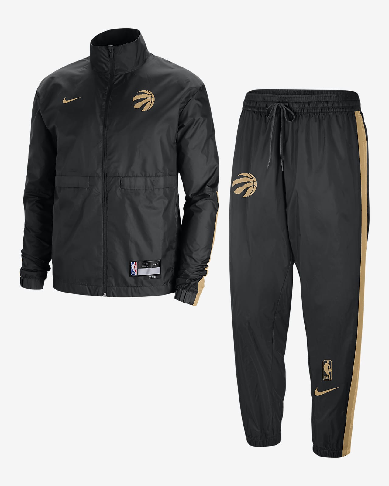 Toronto Raptors Courtside City Edition Men's Nike NBA Tracksuit. Nike CH