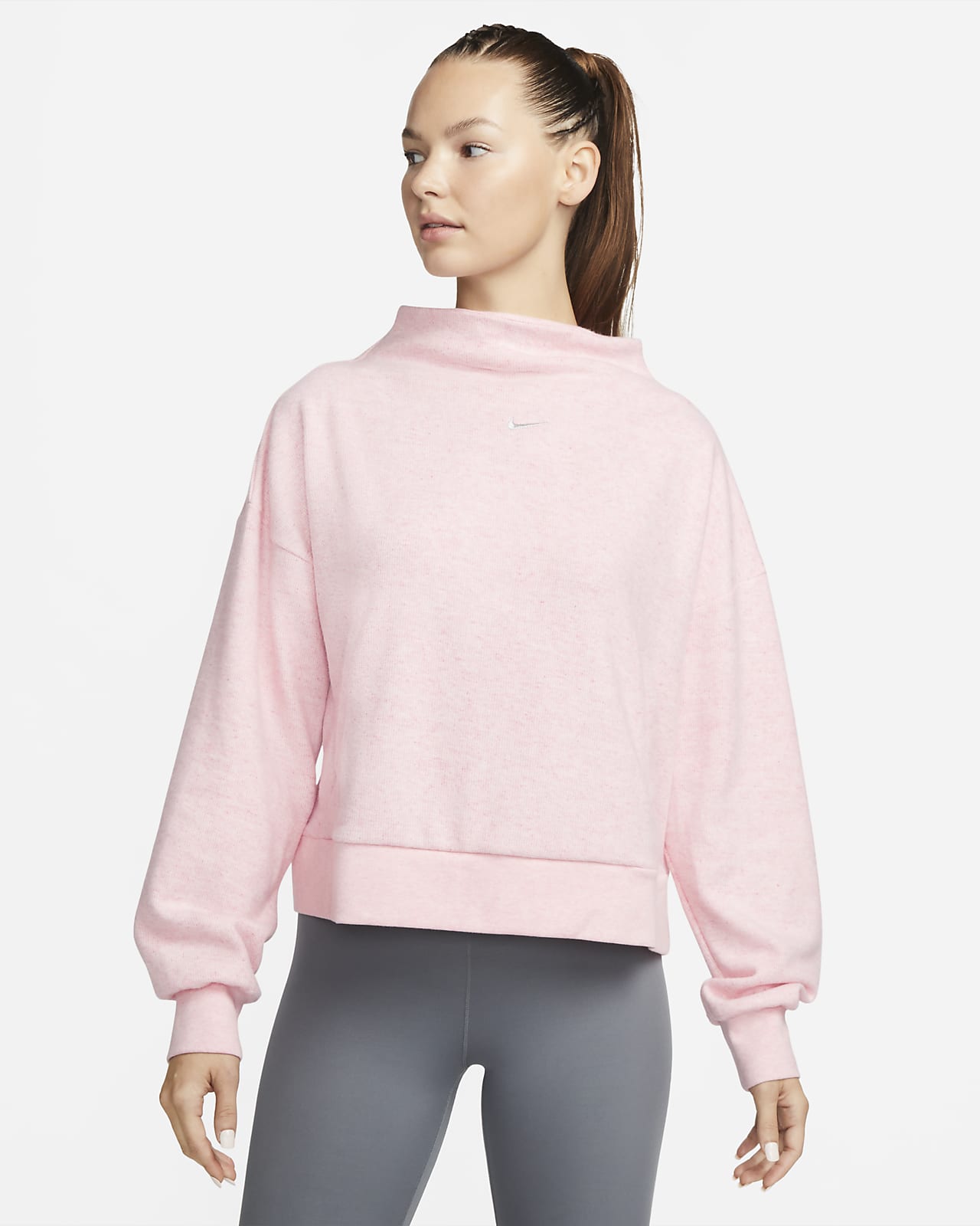 Dámská tréninková mikina Nike Therma-FIT se stojáčkem. Nike CZ