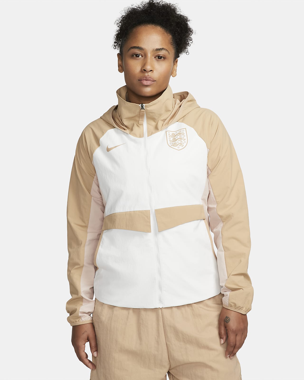 England AWF Women's Full-Zip Football Jacket. Nike CZ