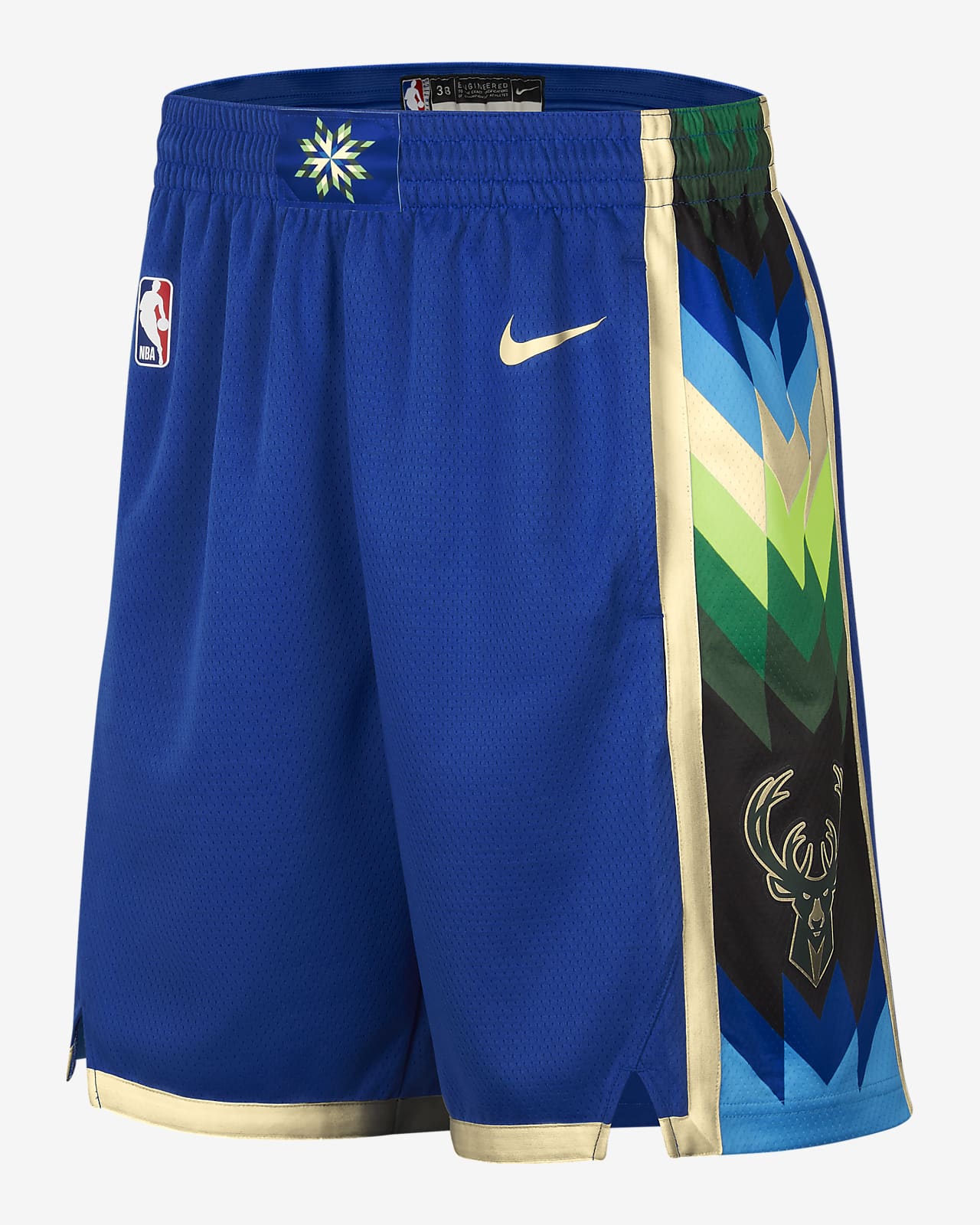 Milwaukee Bucks City Edition Men's Nike Dri-FIT NBA Swingman Shorts ...