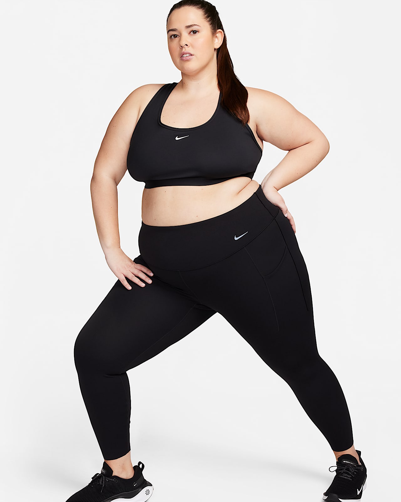 Nike Universa Women's Medium-Support High-Waisted 7/8 Leggings with Pockets (Plus Size). Nike UK
